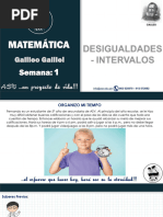 Algebra (Tema 10) Desigualdades e Intervalos | PDF | Desigualdad (Matemáticas) | Intervalo ...