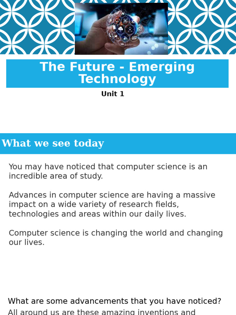 U1L02 - The future- emerging technology | PDF | Cryptography ...