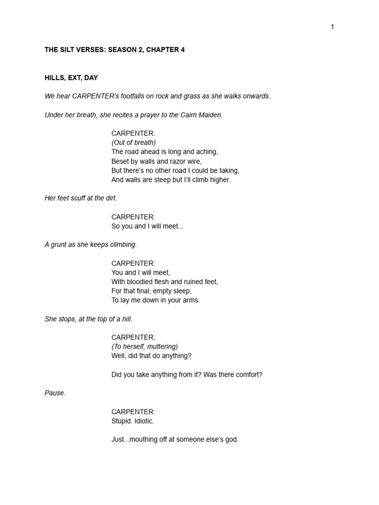 The Silt Verses - Chapter 19 transcript | PDF