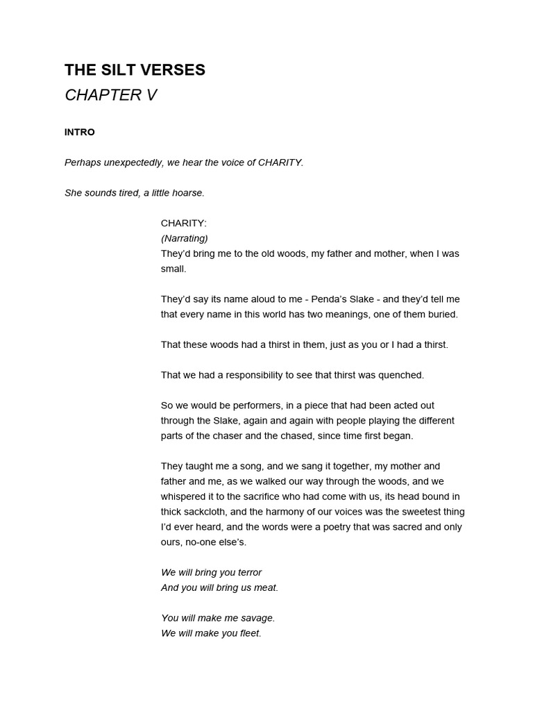 The Silt Verses - Chapter 5 | PDF