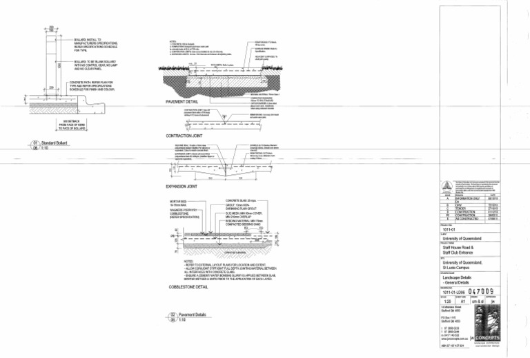 1011-01-LD06 Detail Landscape Pavement Expansion Joint ABELFLEX | PDF