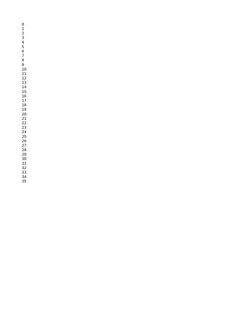 Numbers | PDF