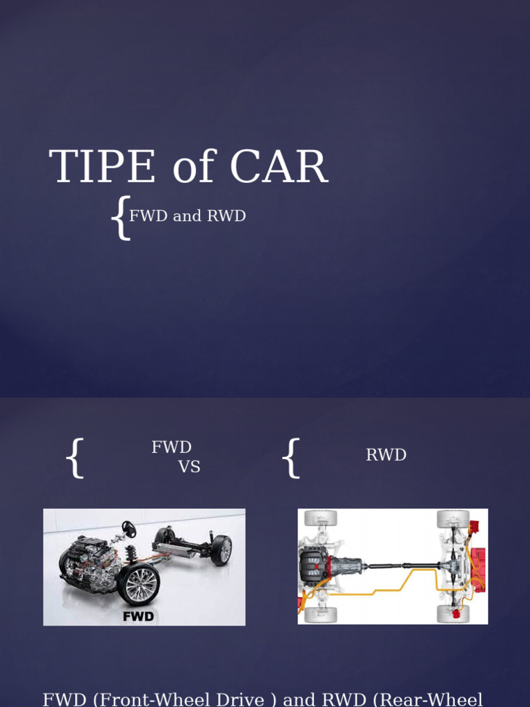 RWD Dan FWD | PDF | Vehicles | Motor Vehicle