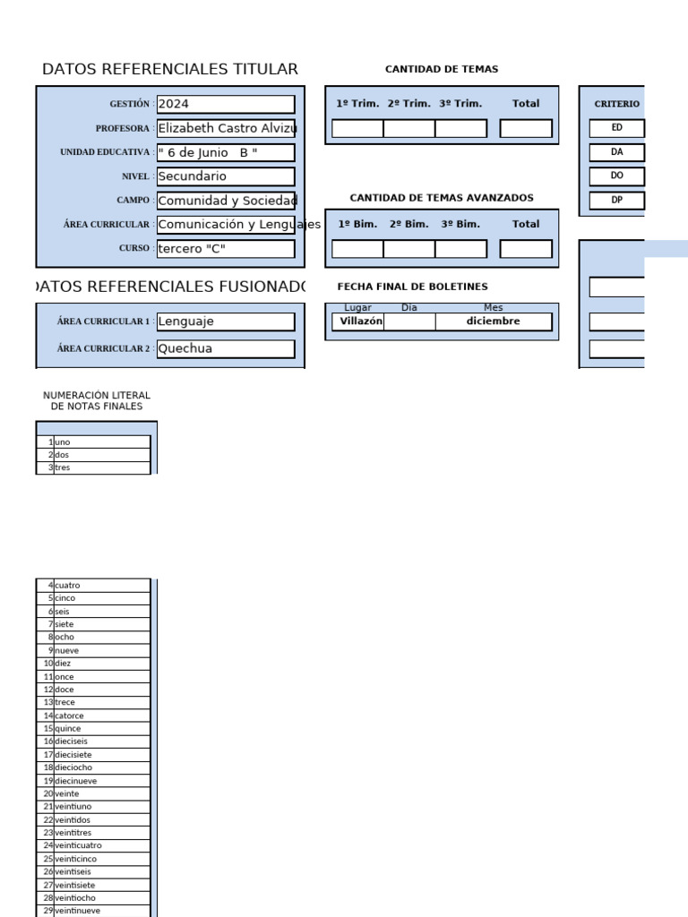 TERCERO C | PDF