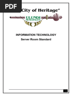 Server Room Maintenance Checklist | PDF | Server (Computing ...