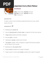 Persona 5 - How To Make Leblanc Curry | PDF | Teaspoon | Curry