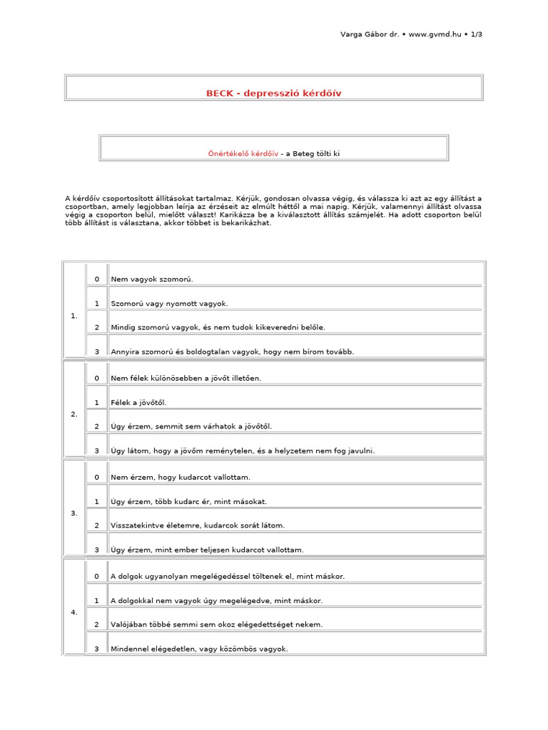 Beck | PDF