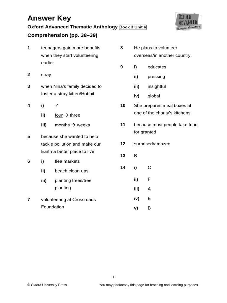 Oata Bk3u6 Ans | PDF