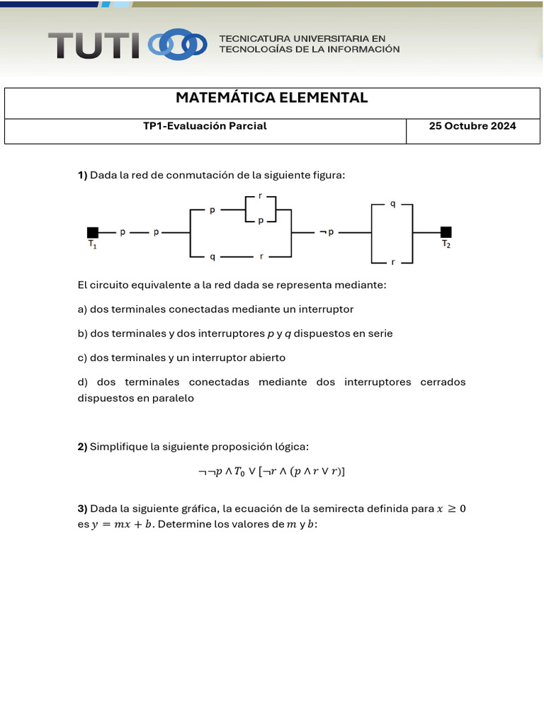 TP1 2024 Campus | PDF | Matriz (Matemáticas) | Ecuaciones