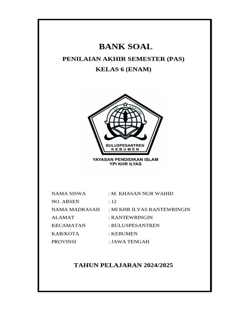 SOAL PLSM I | PDF
