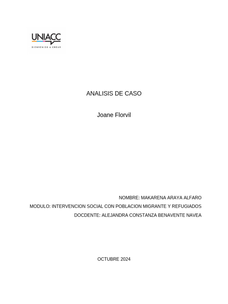 Caso Joane Florvil | PDF | Feminismo | Estudios de género