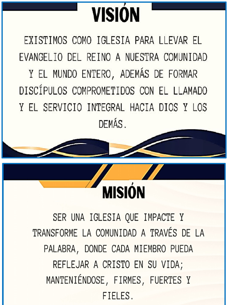 Misión Visión | PDF