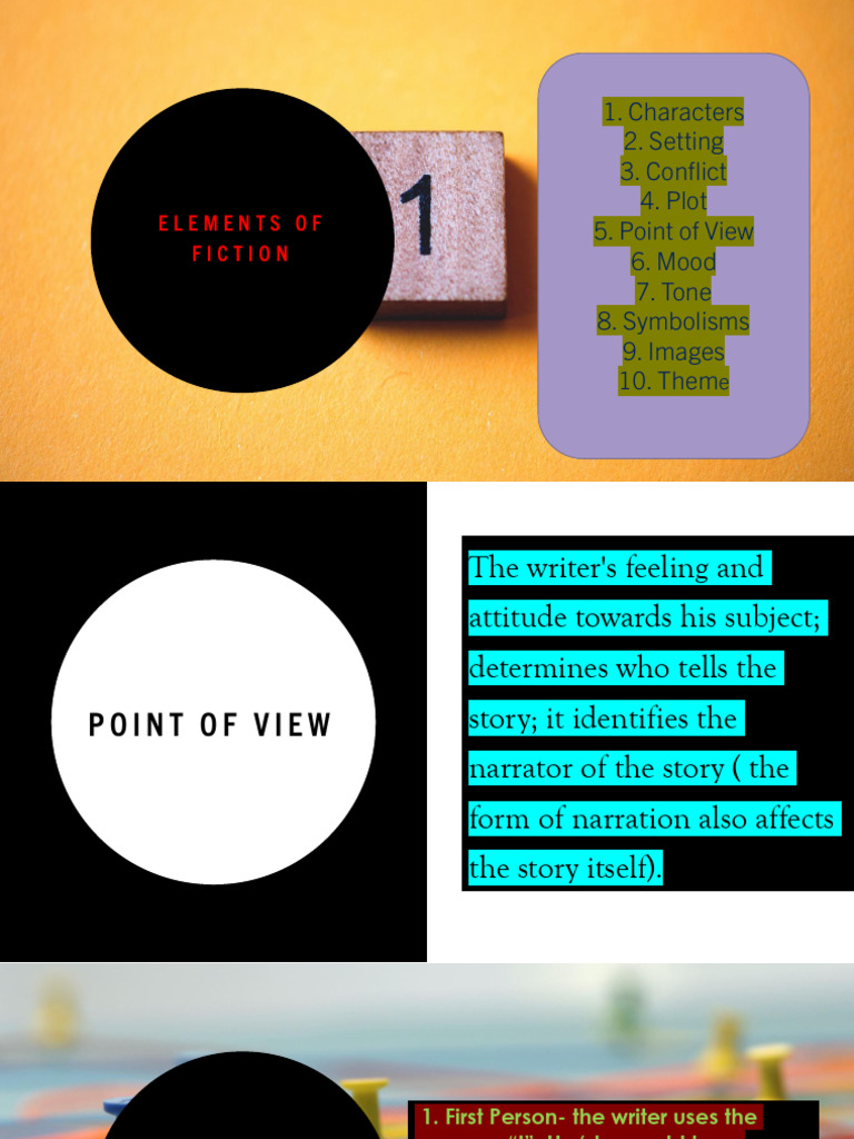 Key Elements of Fiction Explained | PDF | Narration