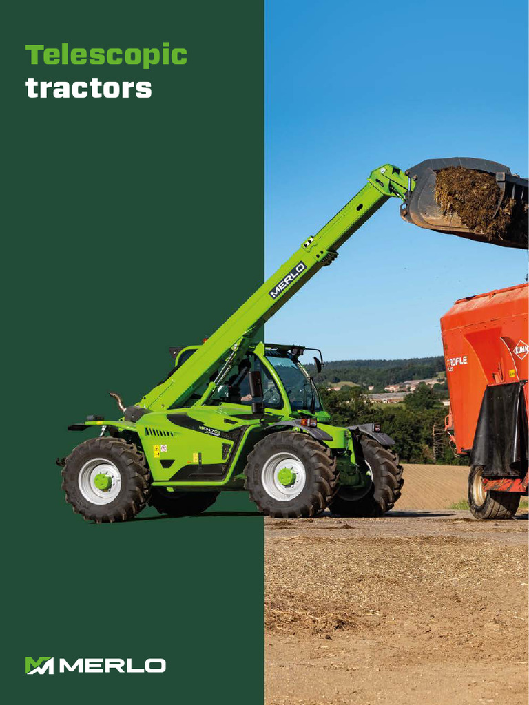 Merlo Telescopic Tractors Overview | PDF | Tractor | Automatic Transmission