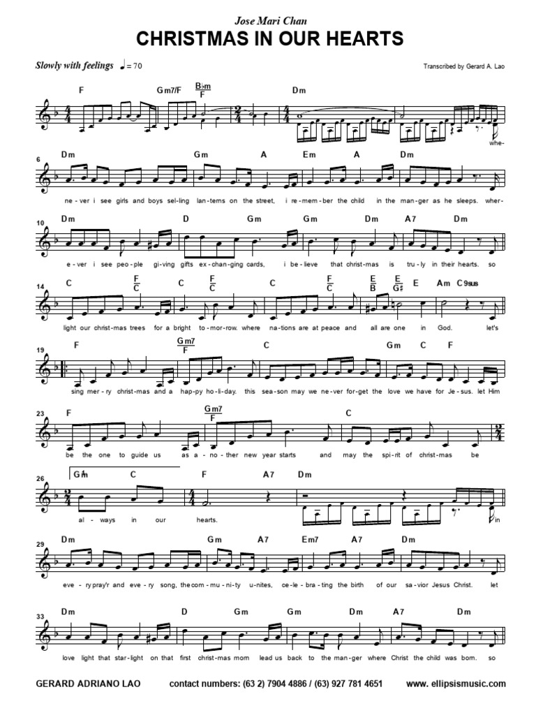 Christmas in Our Hearts | PDF