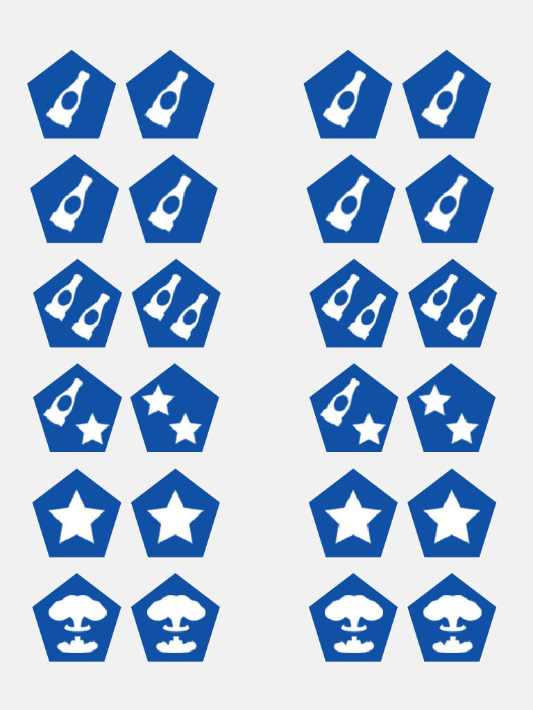 Blue Die Faces | PDF