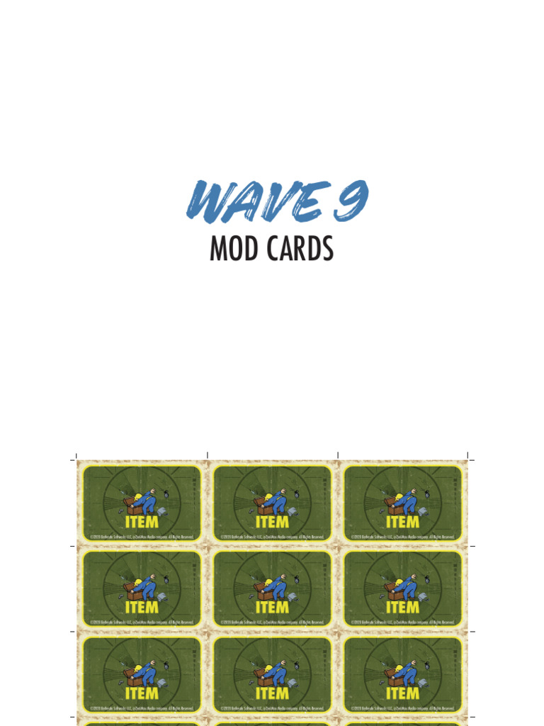FOWW Mod Cards | PDF | Rifle | Armour