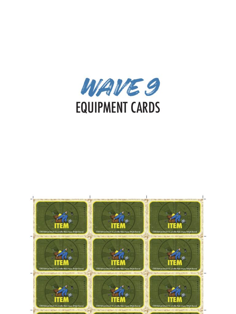 FOWW Equipment Cards | PDF