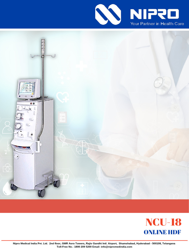 NCU-18 Dialysis Machine Overview | PDF | Hemodialysis