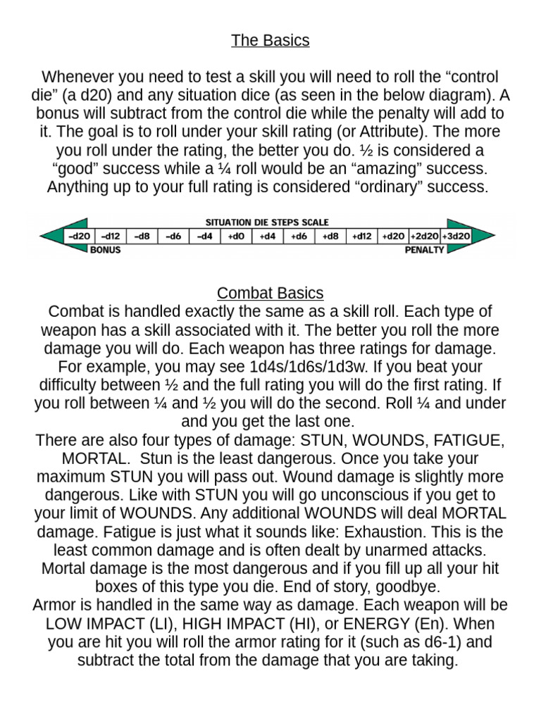 Cheat Sheet | PDF | Role Playing Video Games | Role Playing Games