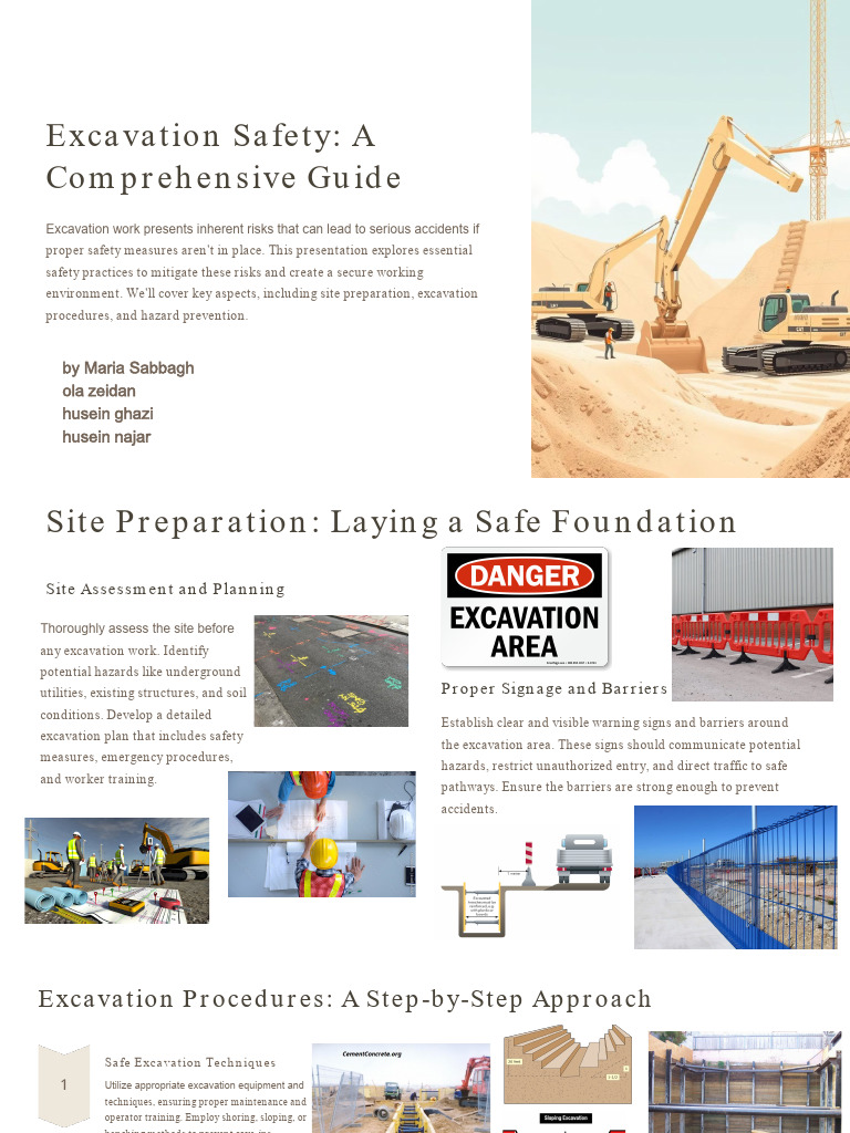 Excavation-Safety-A-Comprehensive-Guide Final | PDF | Workplace ...