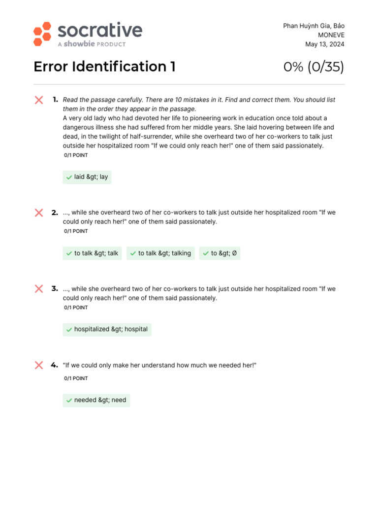 Error Identification 1 | PDF | European Union