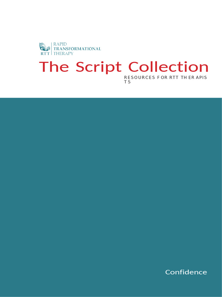 1528396254_RTT Script - Confidence | PDF | Self Esteem | Psychology