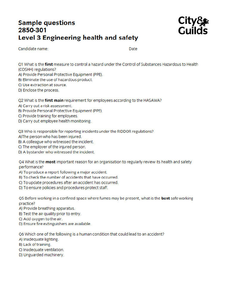 301 and 302 Sample Xam Ques and Sols | PDF