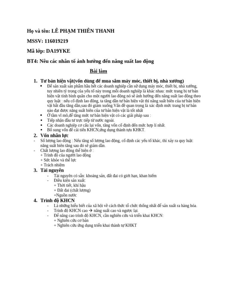 KTCT M-LN Câu 4 | PDF