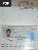 Passport Front Page | PDF