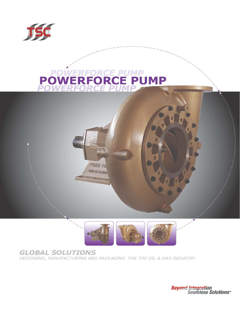 Powerforce Pump Brochure 1150KB | PDF