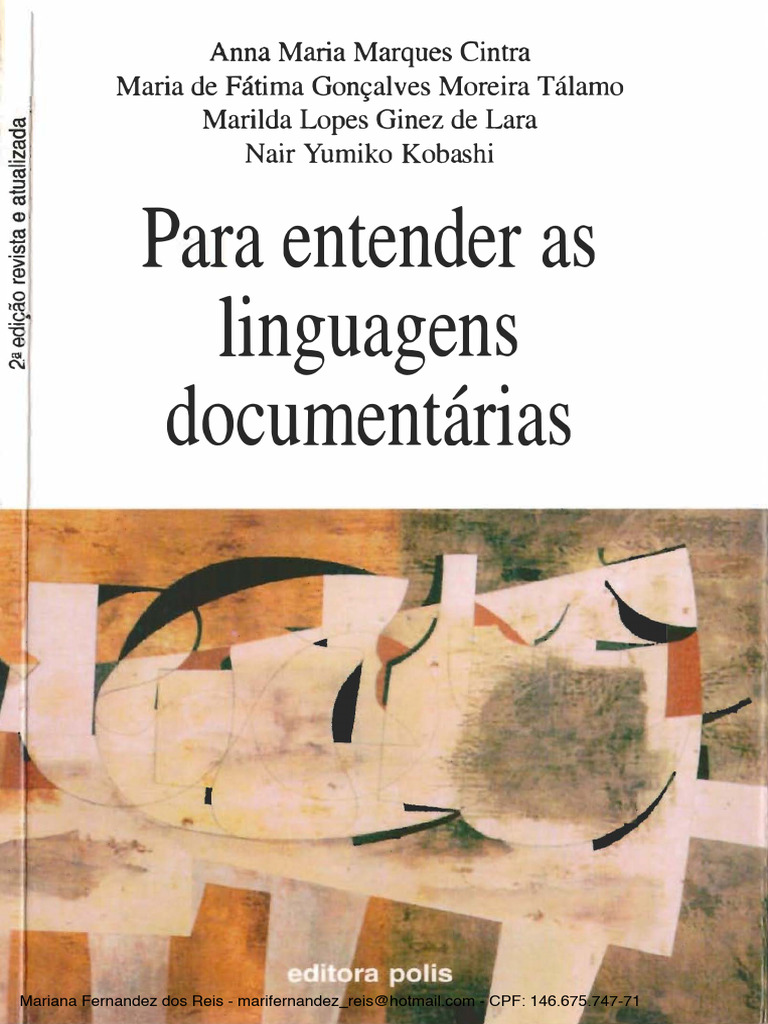 Para Entender As Linguagens Documentárias | PDF | Informação | Science