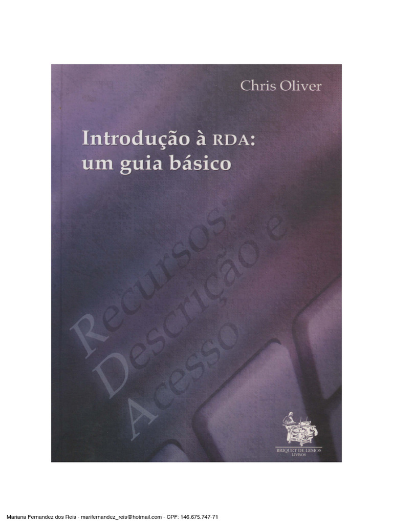 Introdução Ao RDA | PDF