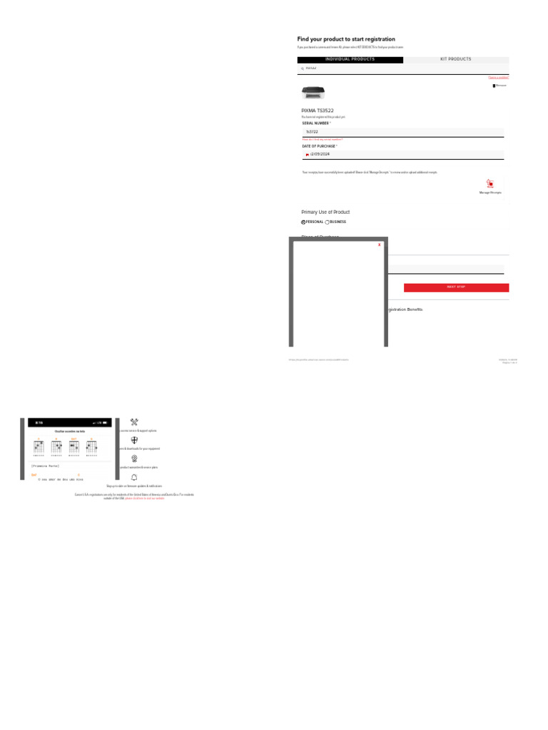 Canon Product Registration Guide | PDF | Software | Computing