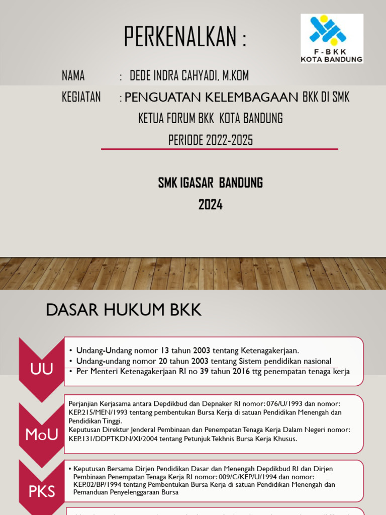 BKK SMK Igasar 2024 | PDF