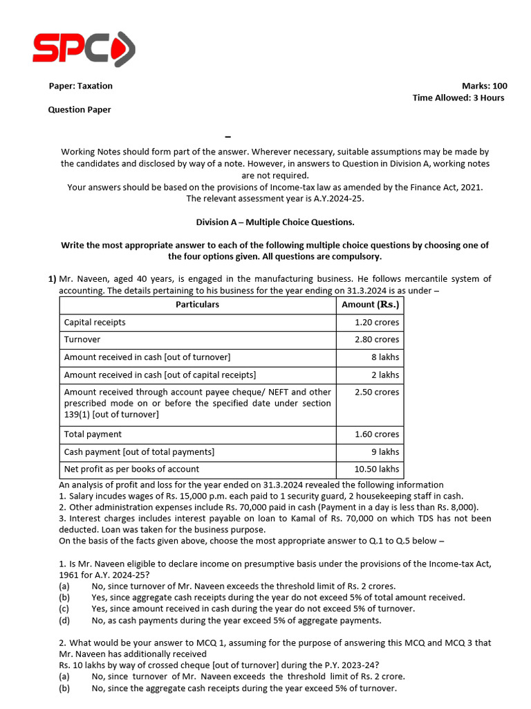 Provisions of Section 44AB Explained | PDF | Value Added Tax | Expense