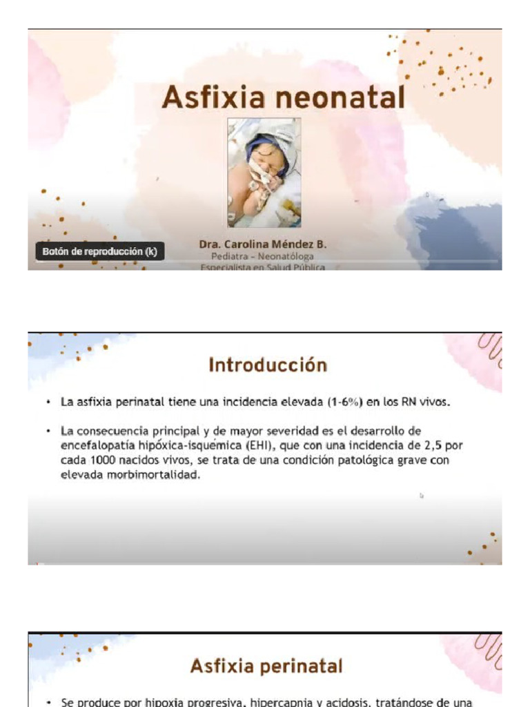 Asfixia Perinatal | PDF