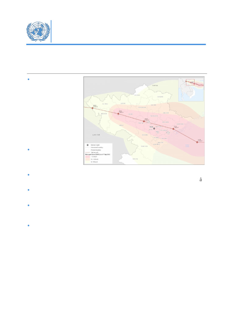 Situation Report Number 1 - Typhoon Yagi Response (Dated 9 September ...
