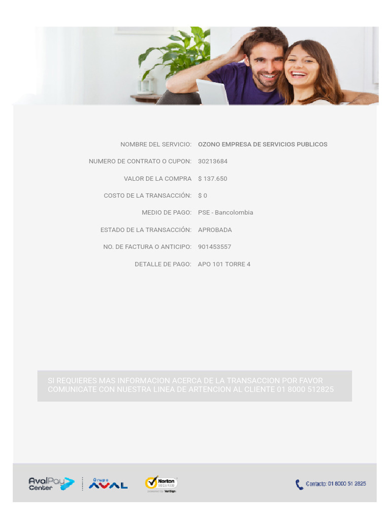 Si Requieres Mas Informacion Acerca de La Transaccion Por Favor Comunicate Con Nuestra Linea de ...