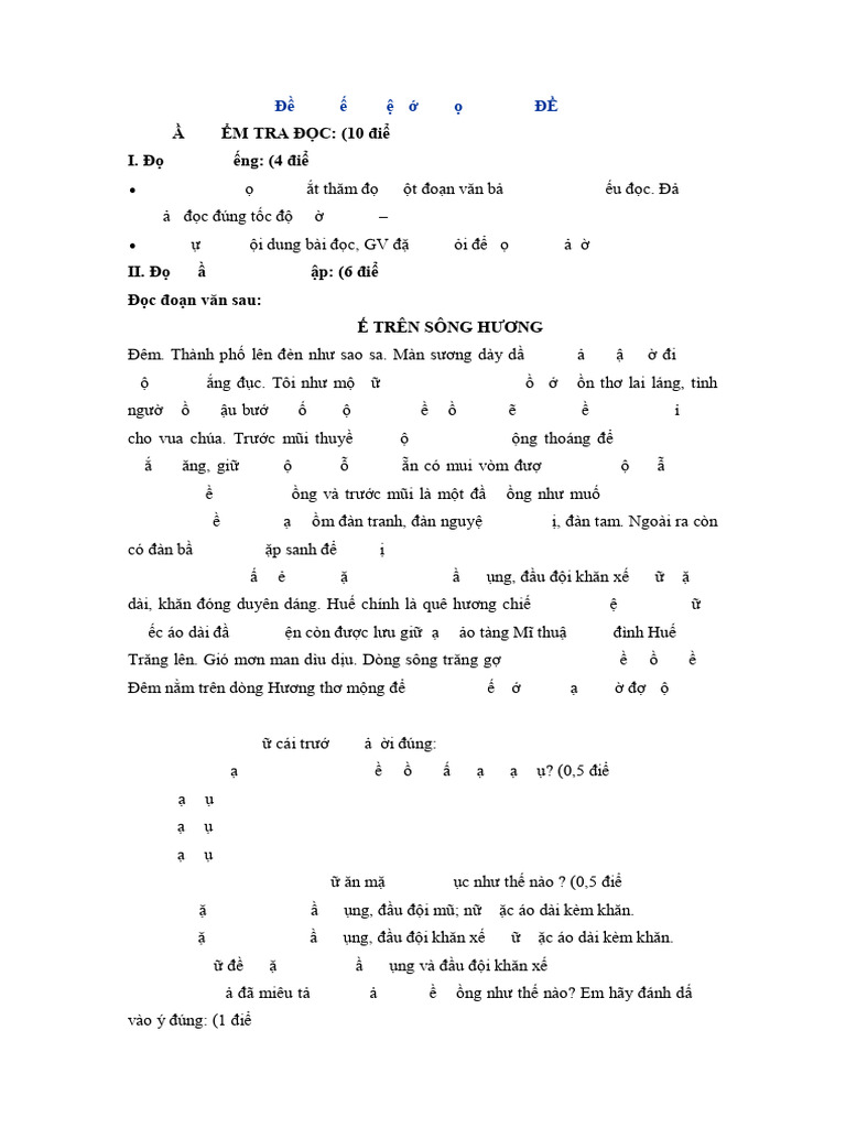 8 ĐỀ TV CK2 LỚP 3 | PDF