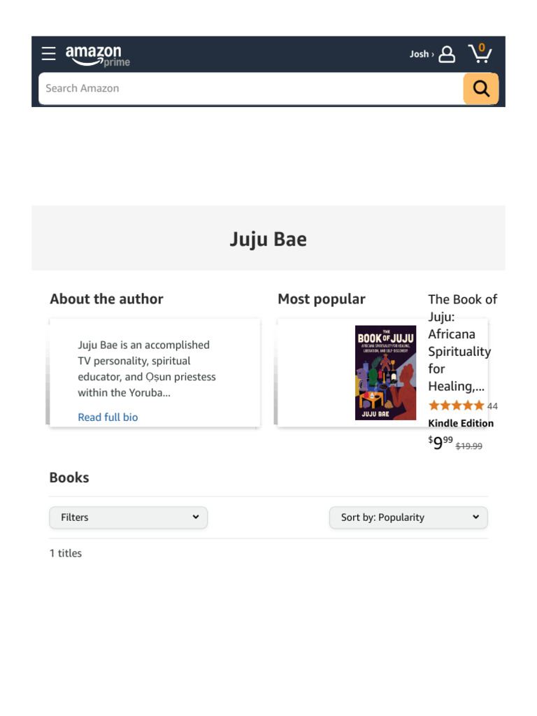 Juju Bae - Books, Biography, Latest Update | PDF | Computing