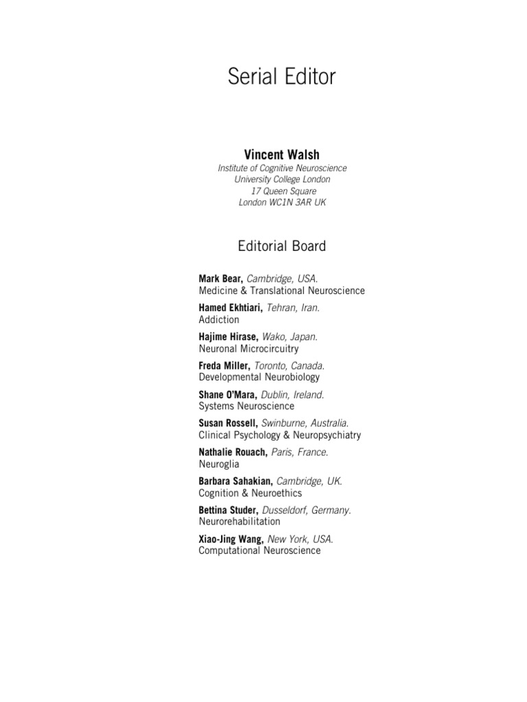 Progress in Brain Research 225 - New Horizons I... | PDF | Cerebral ...