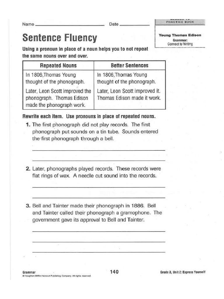 Writing Exercise | PDF