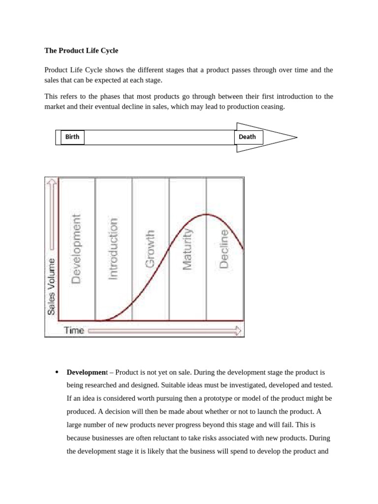 The Product Life Cycle & BCG | PDF | Economies | Marketing