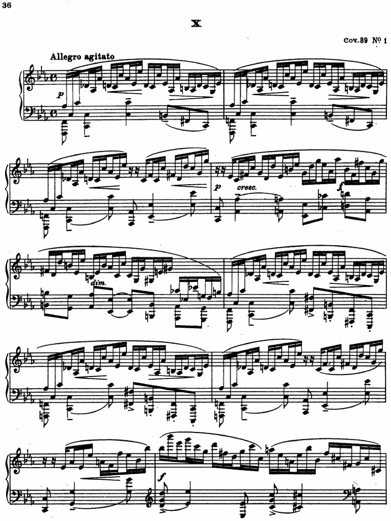 Rachmaninoff Etudes Op39 | PDF