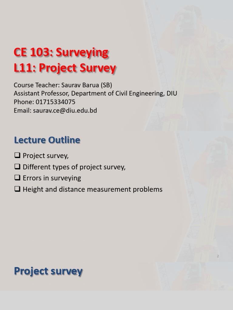 L11, Project Survey, Spring 24, SB | PDF
