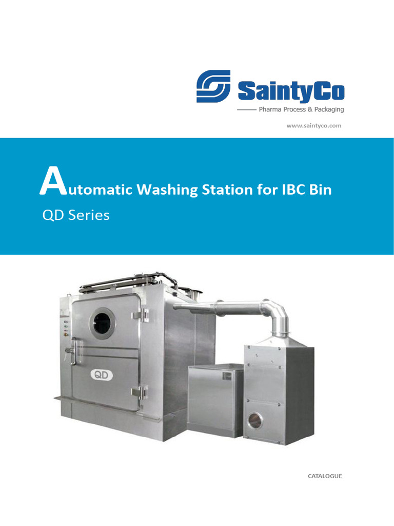 Automatic IBC Bin Washing Station | PDF | Mechanical Engineering