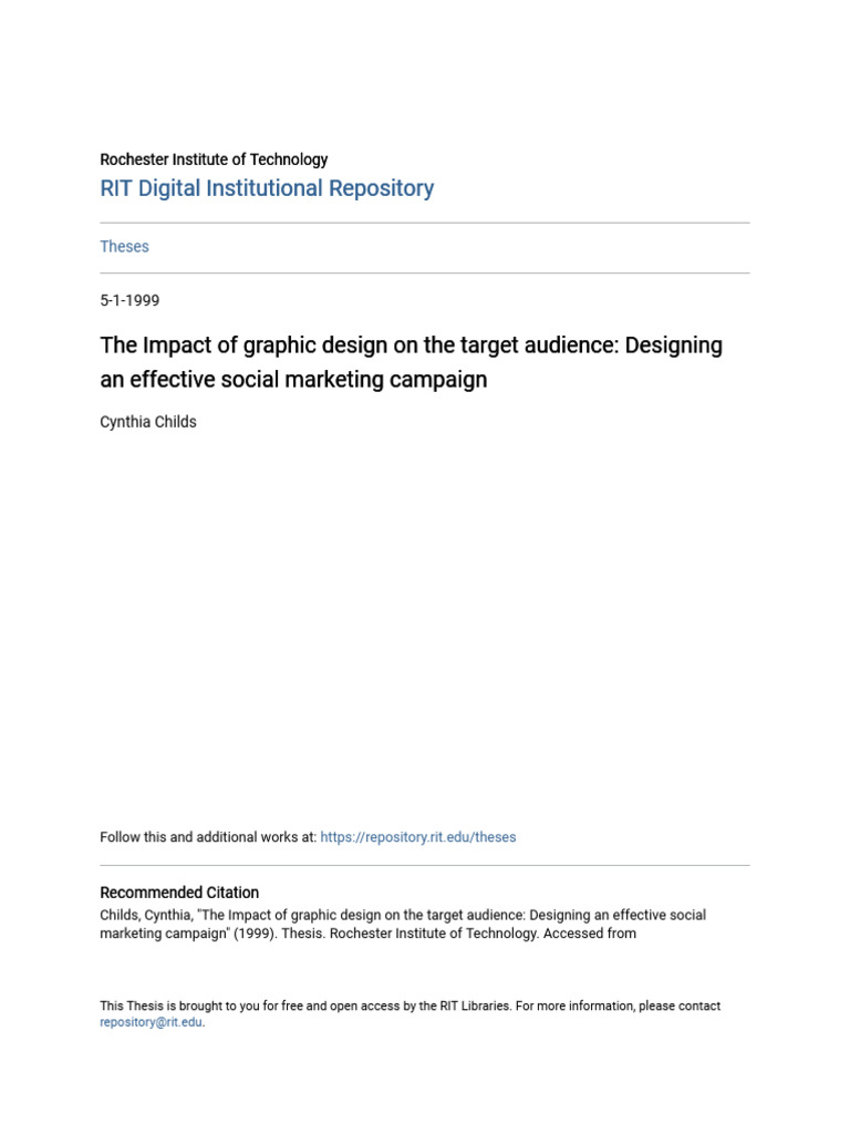 The Impact of Graphic Design On The Target Audience - Designing An ...