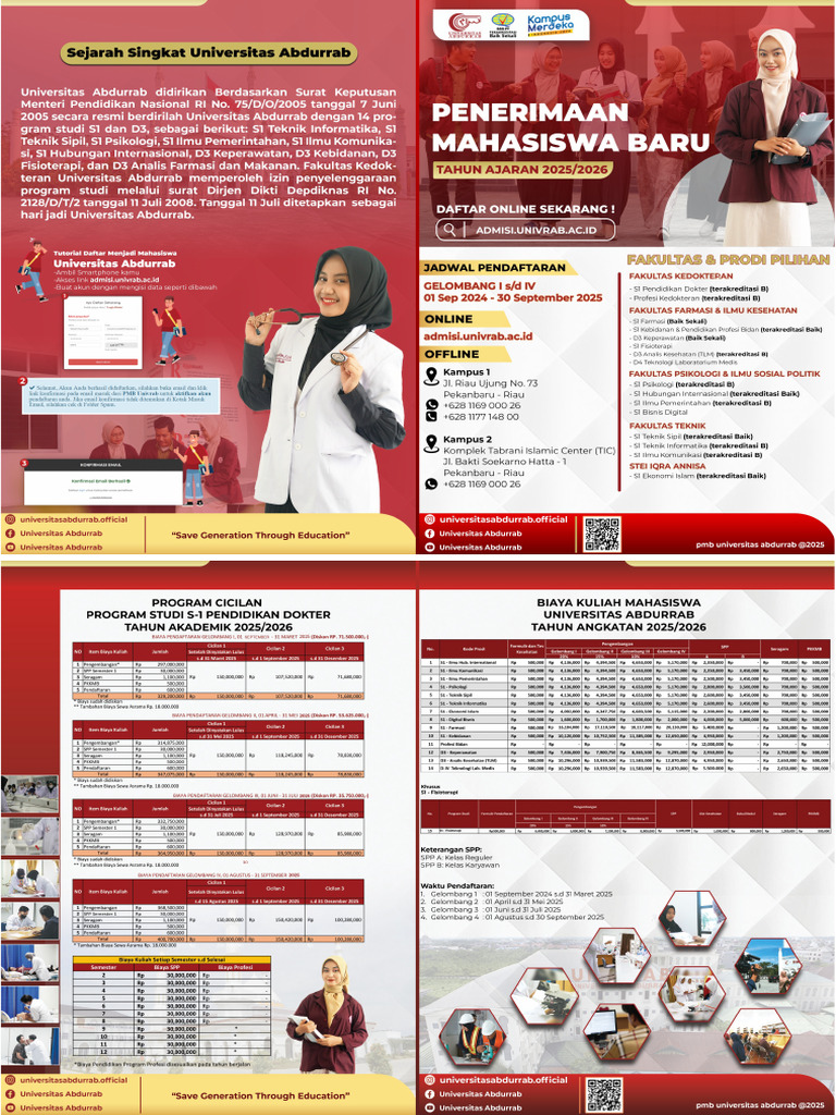 BROSUR 2025-2026 | PDF