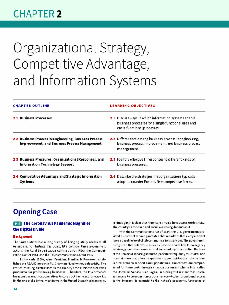 Chapter 2 Technology and System Information | PDF | Internet Access | Business
